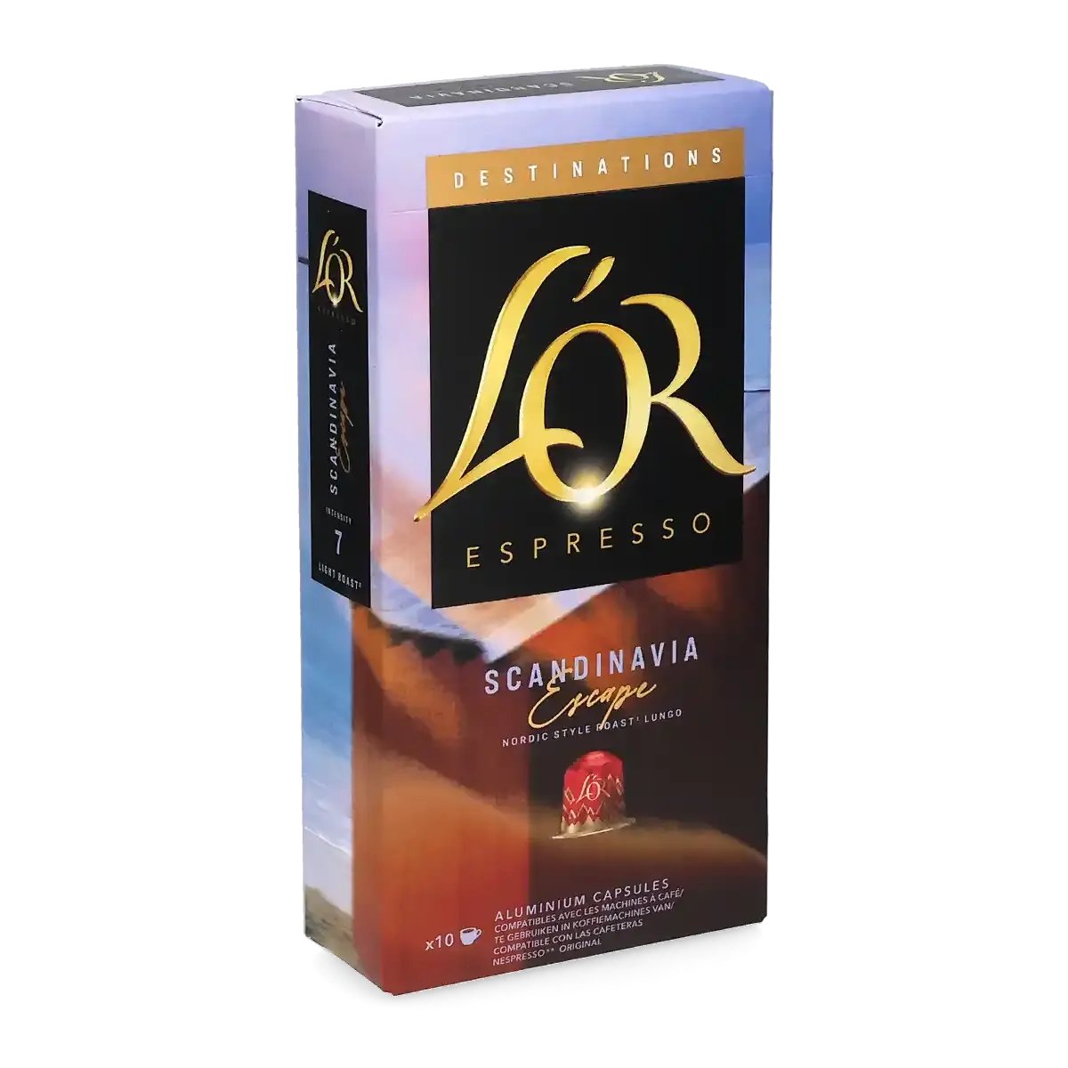 L'OR | Scandinavian Escape Lungo - 10 Kapseln für Nespresso®