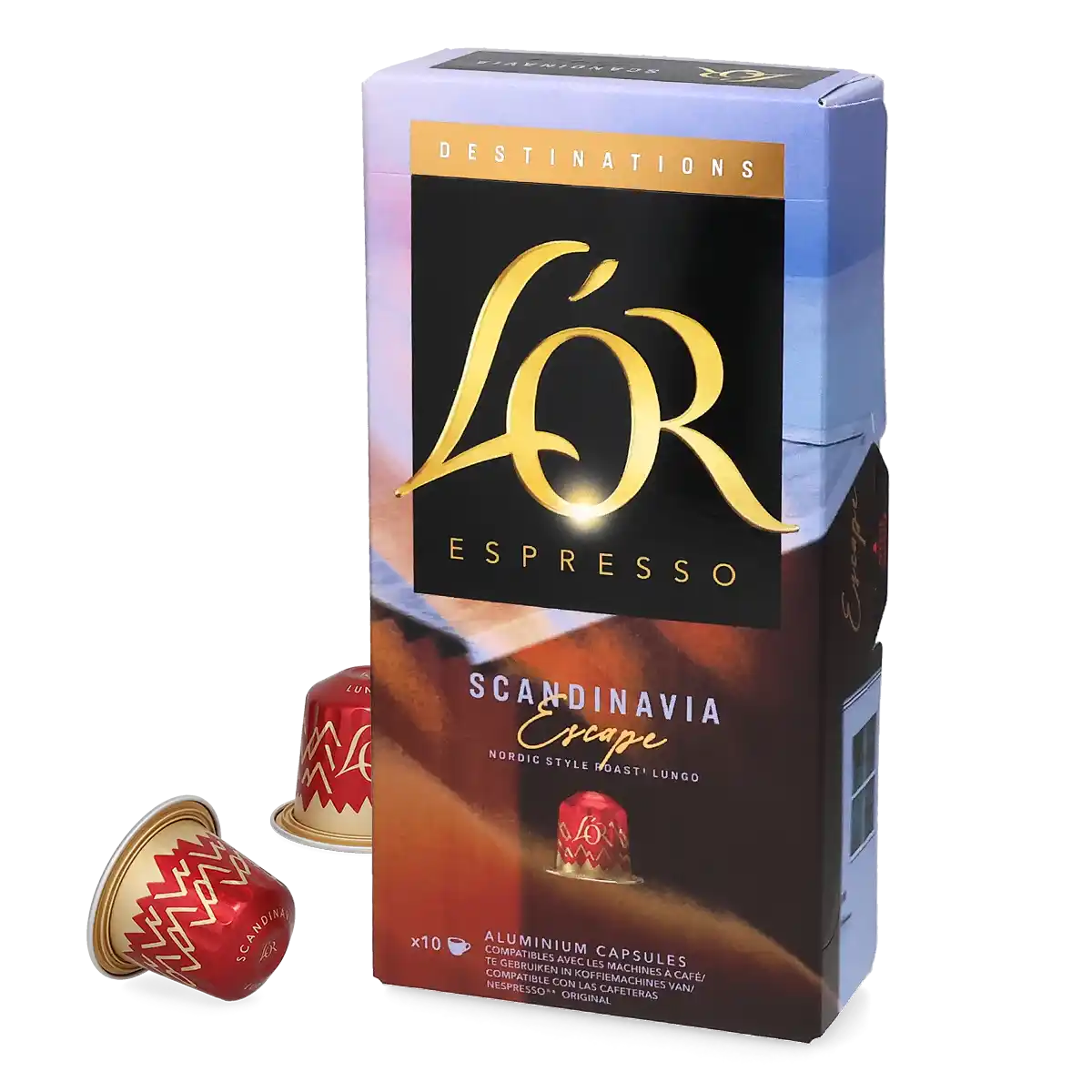 L'OR | Scandinavian Escape Lungo - 10 Kapseln für Nespresso®